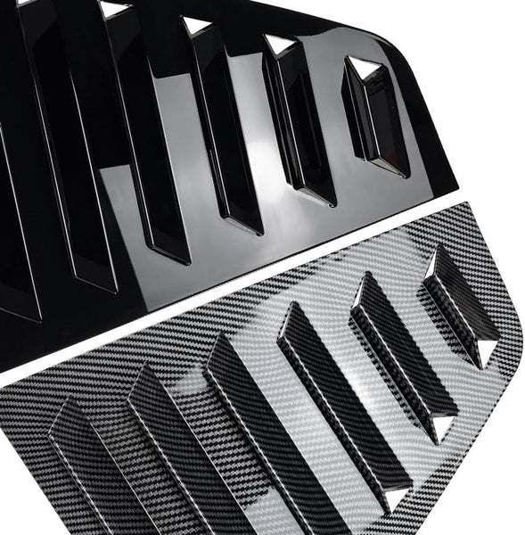 MMO Side Window Louver Cover For 2020+ VW Golf MK8 Rear Side Window Lo ...