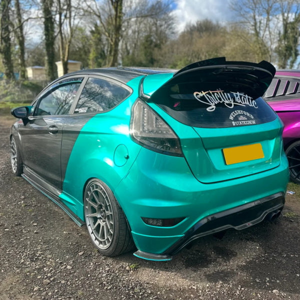 MMO For 2008-2017 Ford Fiesta MK7 MK7.5 ST ST Line Rear Extension Lip ...