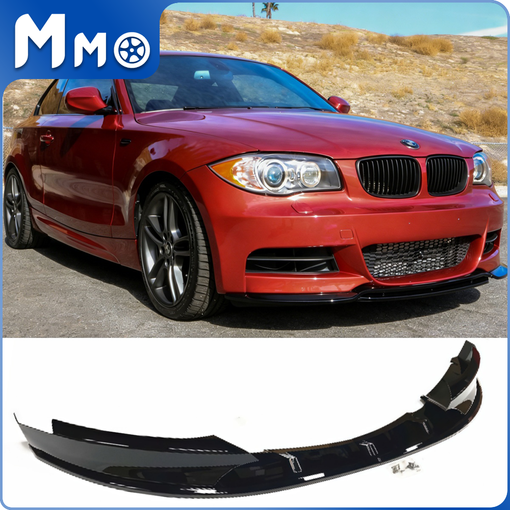 MMO Front Lip For 2007-2013 BMW E82 128i 135i M Sport Front Bumper Lip ...