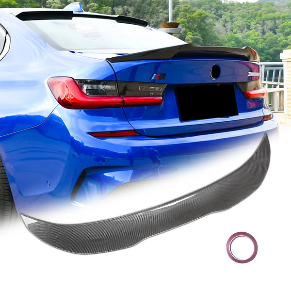 Rear Spoiler For 2019-2024 BMW 3-Series G20 330i M340i G80 M3 PSM Styl ...