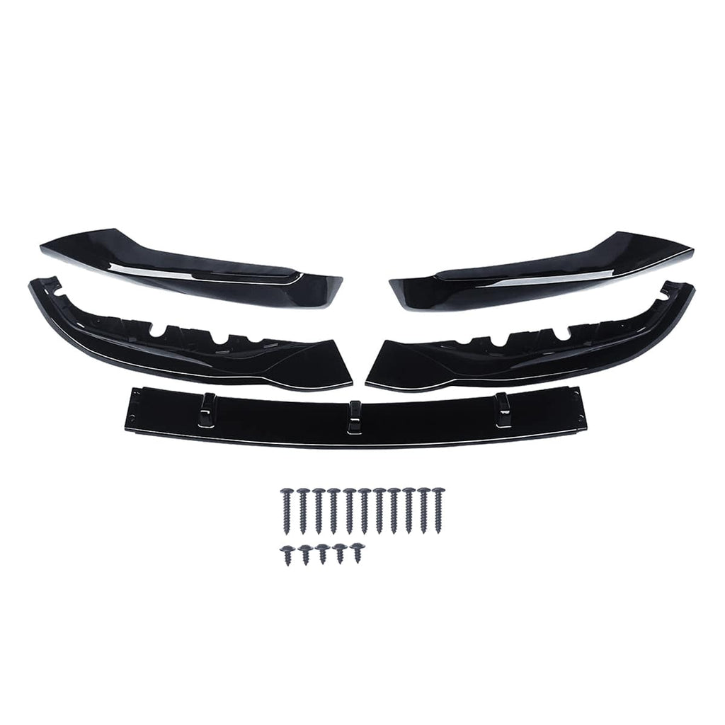 Front Lip For 2017-2020 BMW 5 Series G30 M-Sport Front Bumper Lip Spli ...