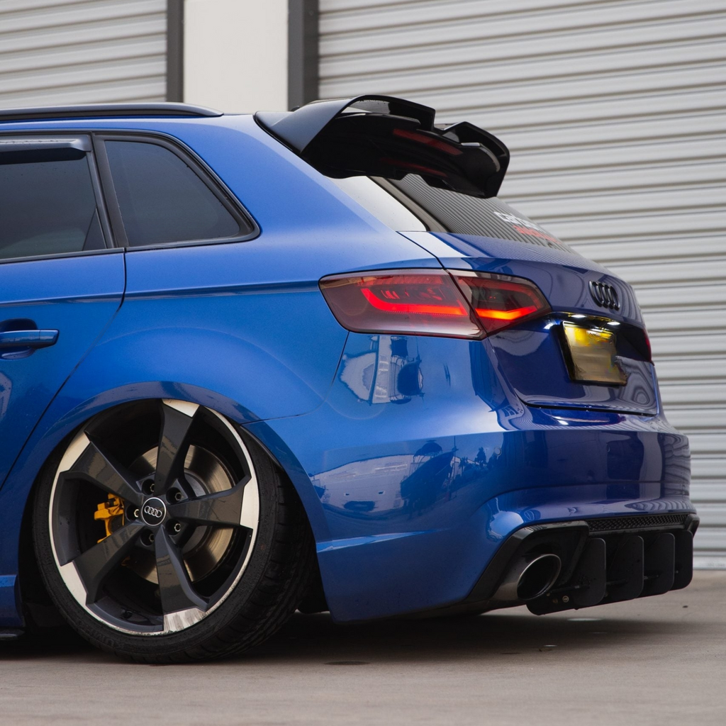 MMO For Audi A3 S3 RS3 8V Oettinger Style Rear Boot Roof Spoiler 2013 ...