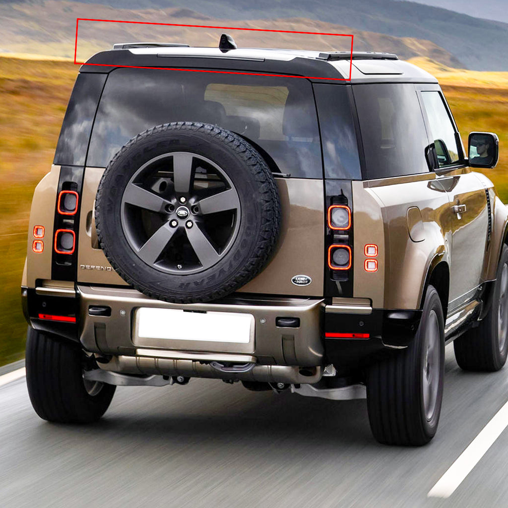 For 20-22 Land Rover Defender 90 110 130 L663 Boot Roof Spoiler Black ...