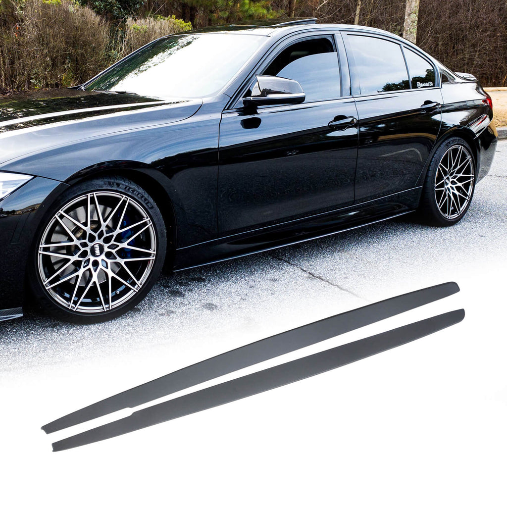 MMO Side Skirts For 2012-2019 BMW 3 Series F30 M Sport Extension Panel ...