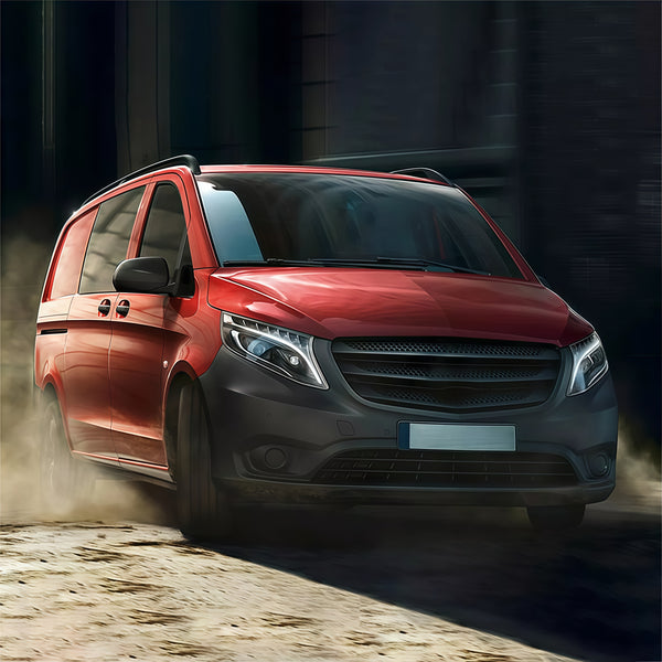 MMO Full LED Headlights For V-Class Vito W447 MPV 2014-2023 Blue DRL F ...